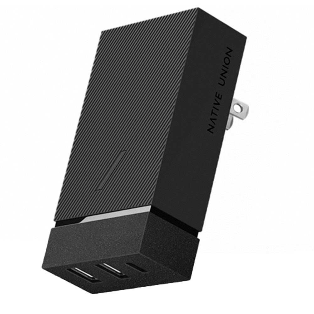 Native Union Smart Hub PD 45W Vægoplader / Rejseadapter m. USB-A & USB