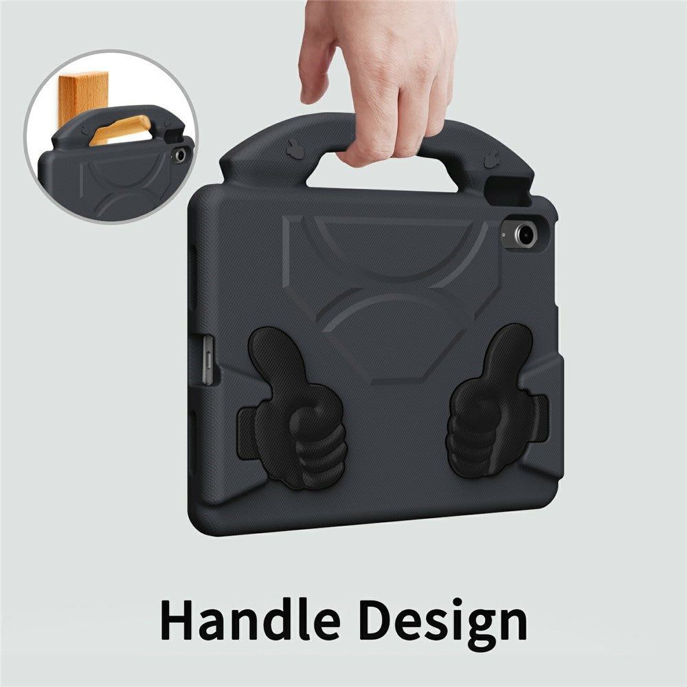 EIDERWOOD iPad Air 11" (2026 / 2025 / 2024) Børne Cover m. Thumb Kicks