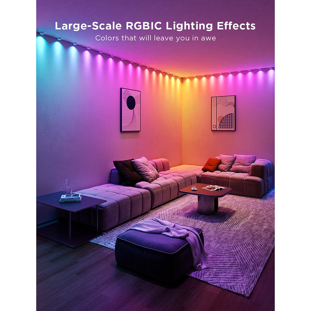 Govee RGBIC String Downlights Loftslys - 3m - Hvid | Smart Home ...