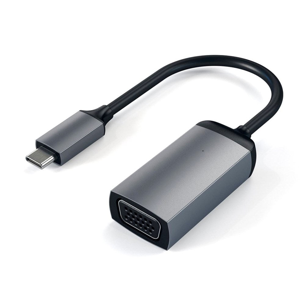 Satechi USB-C til VGA adapter - Space Grey | TABLETCOVERS.DK